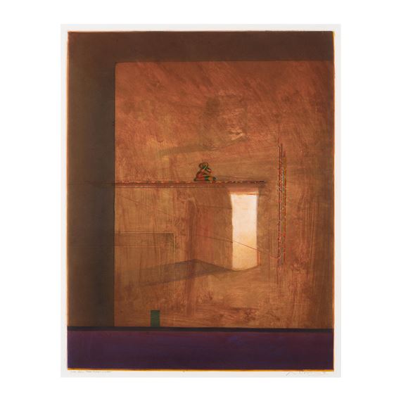 Nathan Oliveira | View from Pessoa's Window (1998) | MutualArt