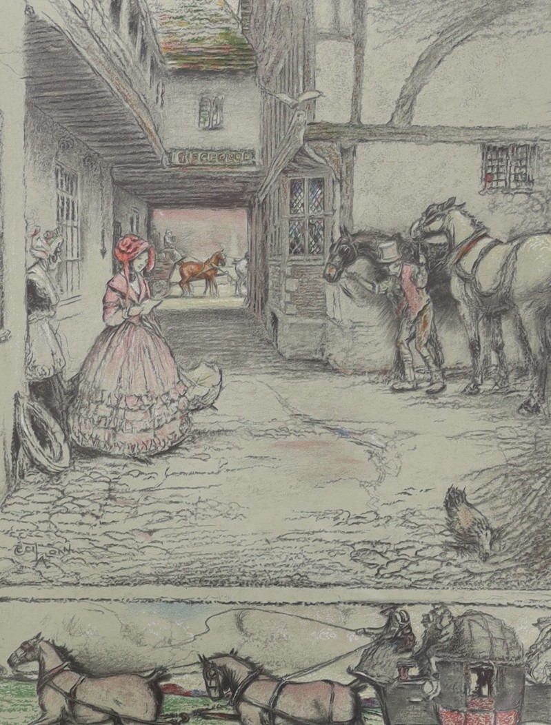 Cecil Aldin | Coaching Inn scenes | MutualArt