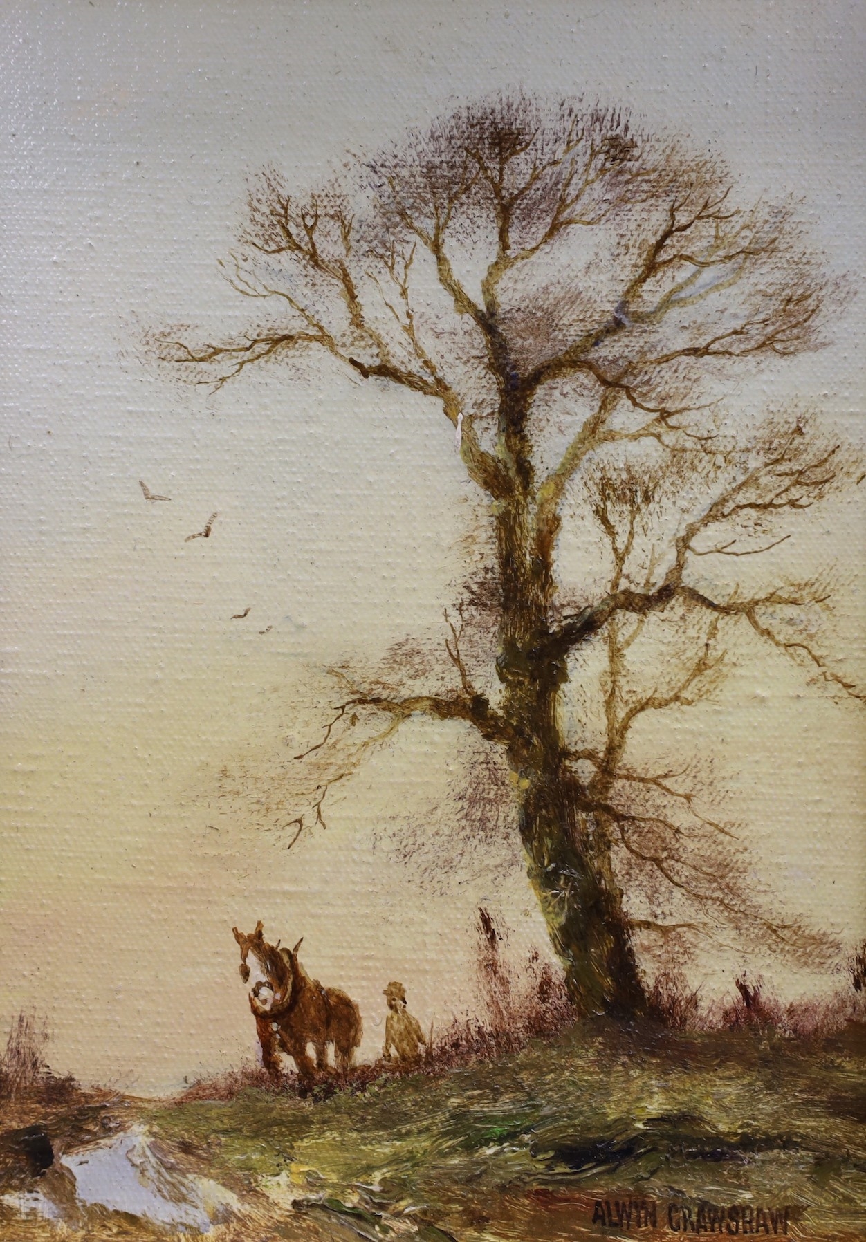 Alwyn Crawshaw | Ploughing scenes | MutualArt