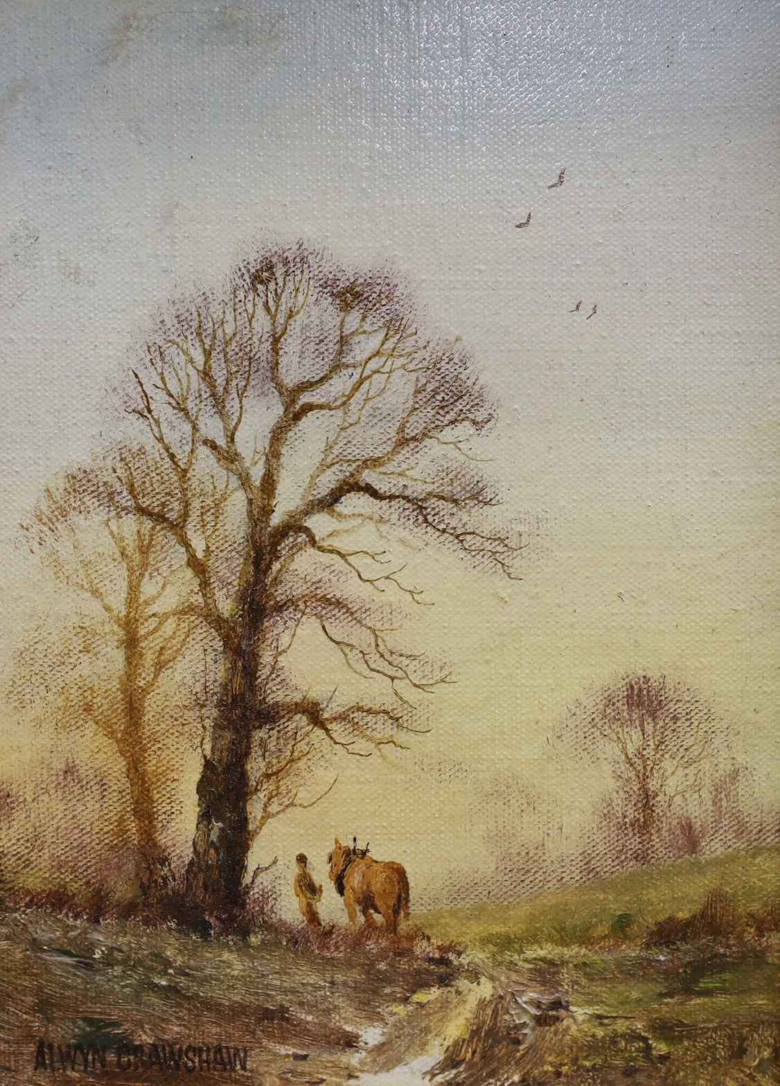 Alwyn Crawshaw | Ploughing scenes | MutualArt