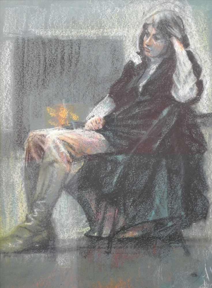 Joseph Francis Plaskett | Portrait of a Seated Women | MutualArt