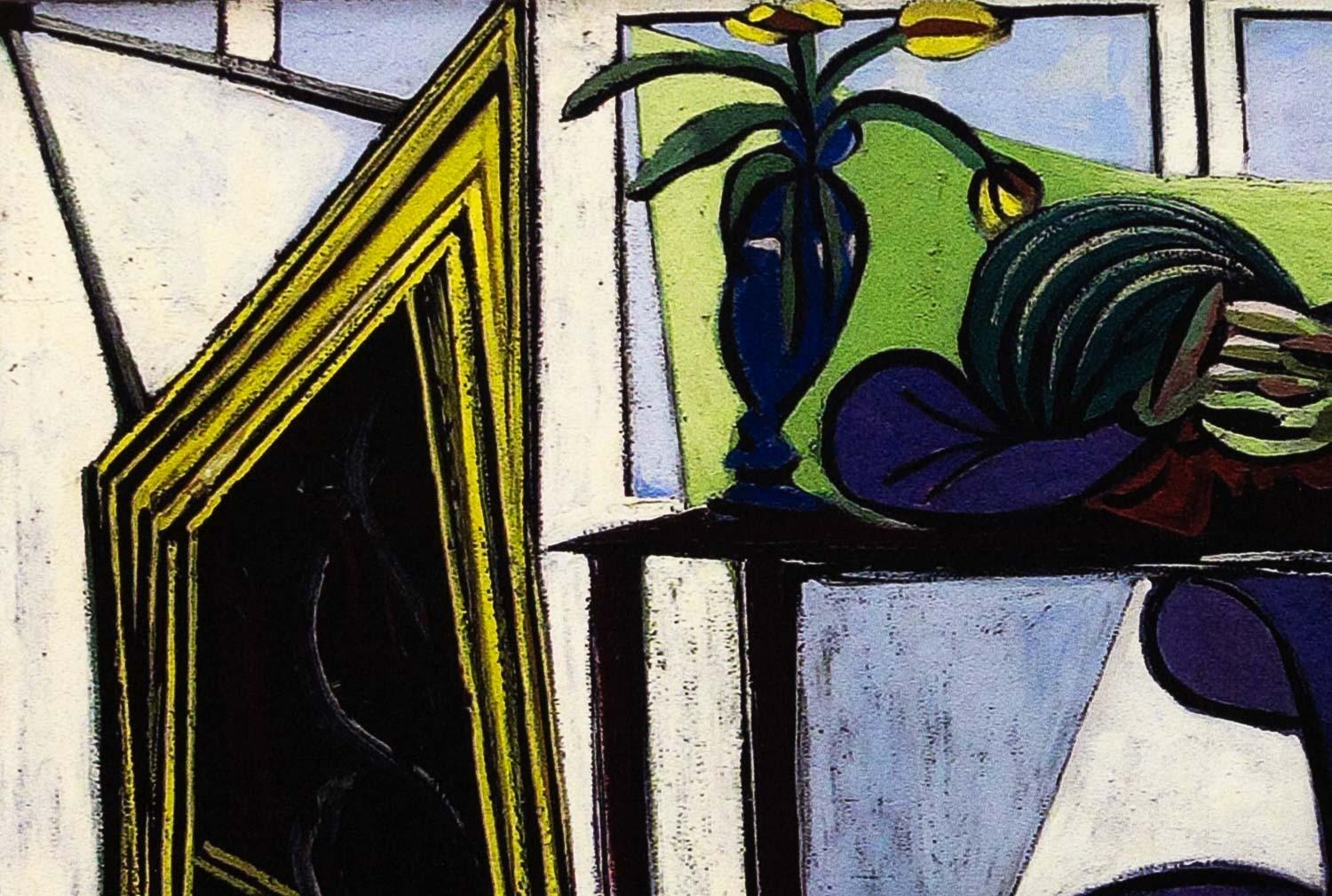 Pablo Picasso | Interior with Girl Drawing | MutualArt