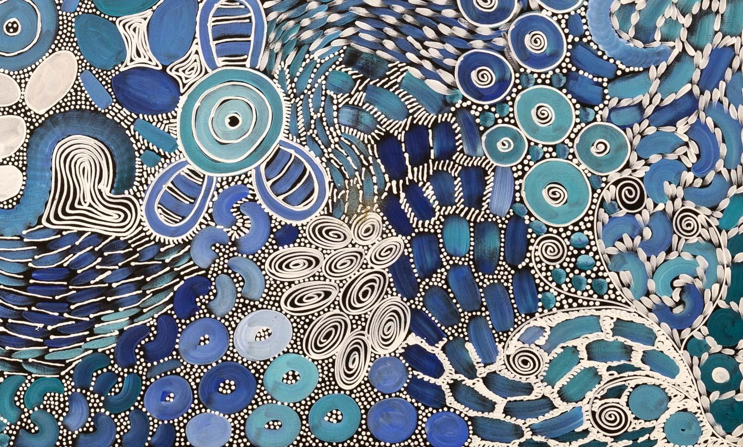 Jessie Bird Ngale | Alparra Seeds Dreaming (2021) | MutualArt