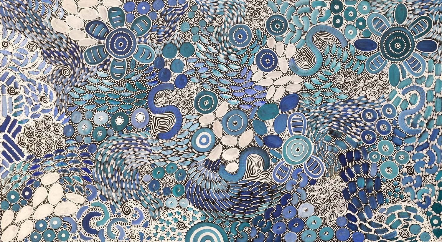 Jessie Bird Ngale | Alparra Seeds Dreaming (2021) | MutualArt