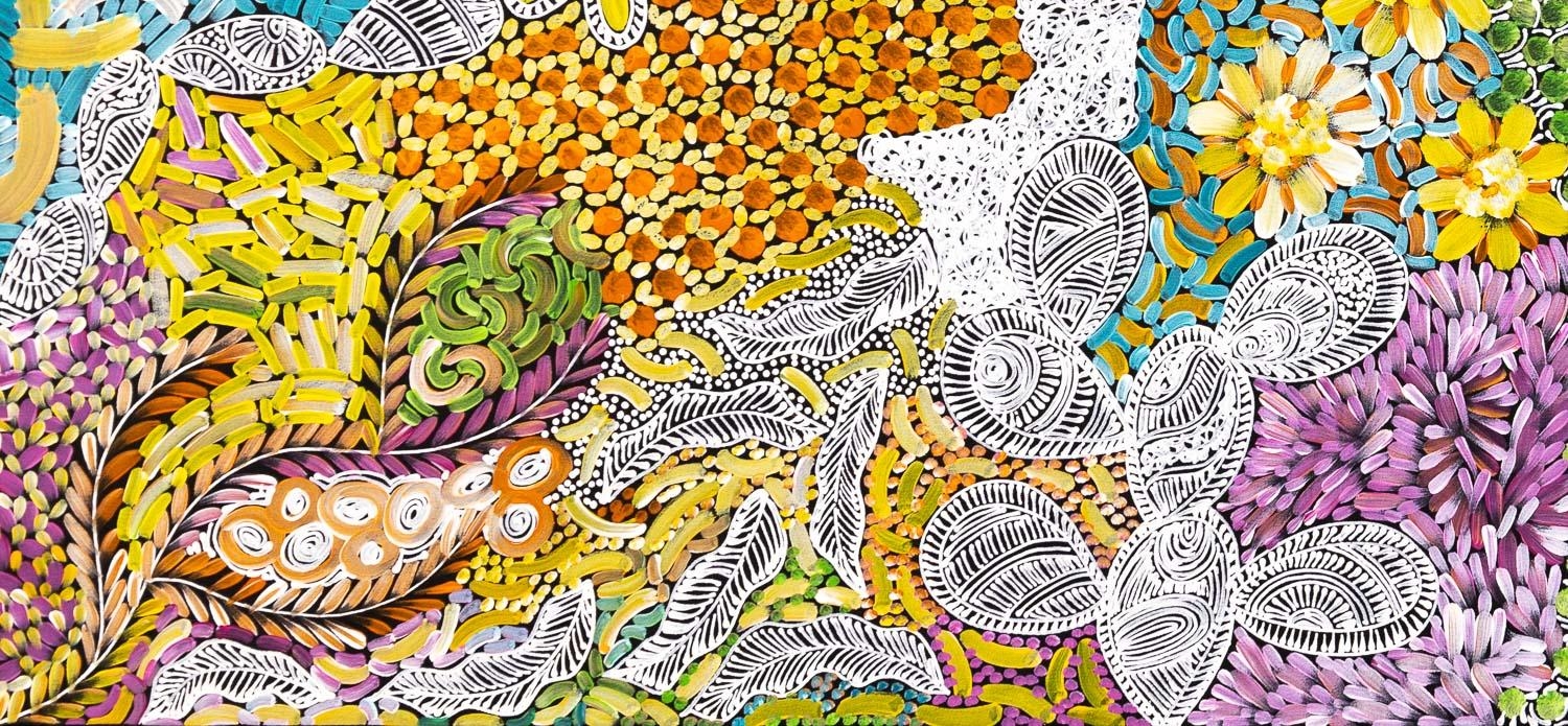 Jessie Bird Ngale | Alparra Seed Dreaming (2021) | MutualArt