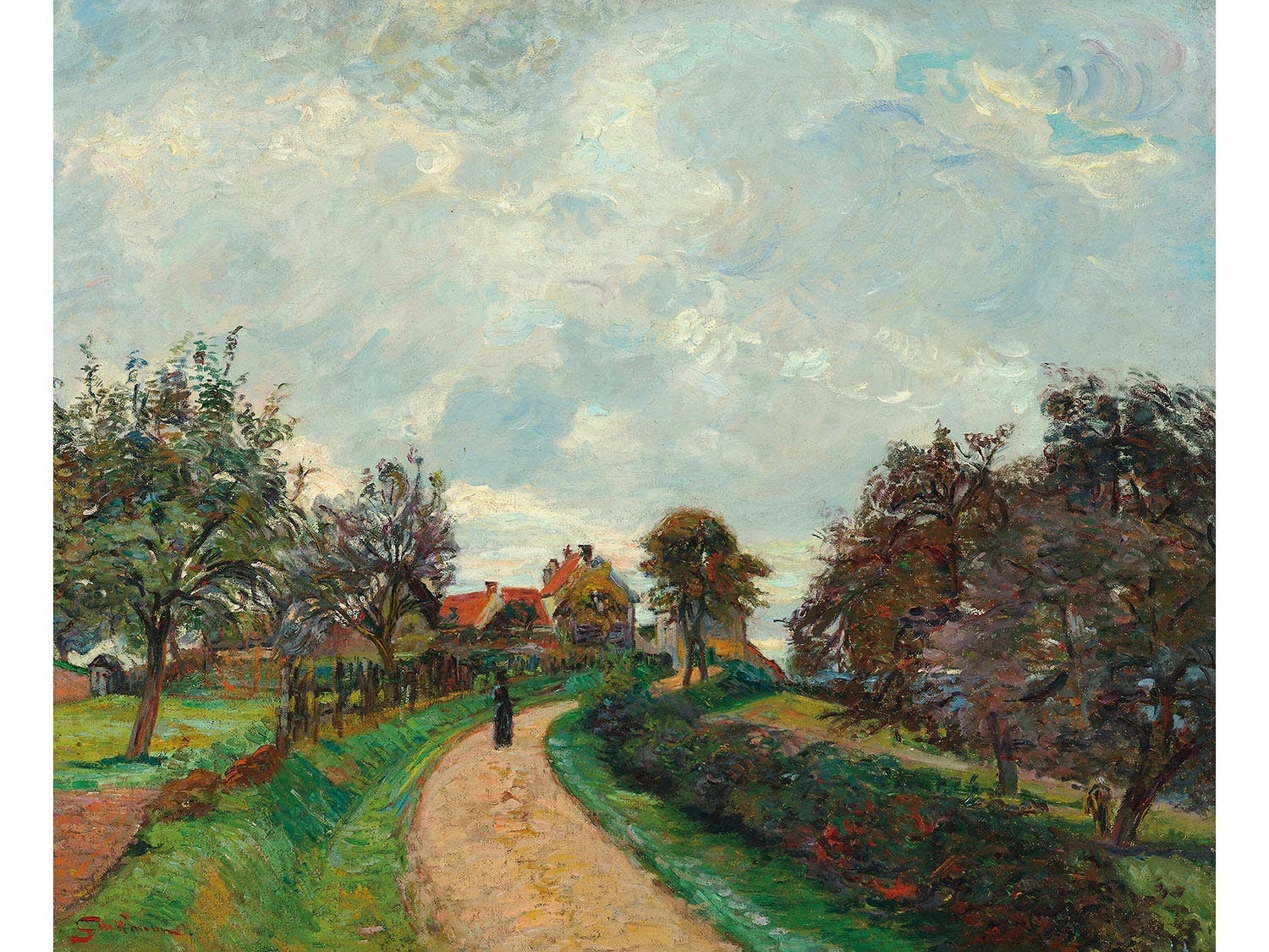 Armand Guillaumin | PAYSAGE DE DAMIETTE (1887) | MutualArt