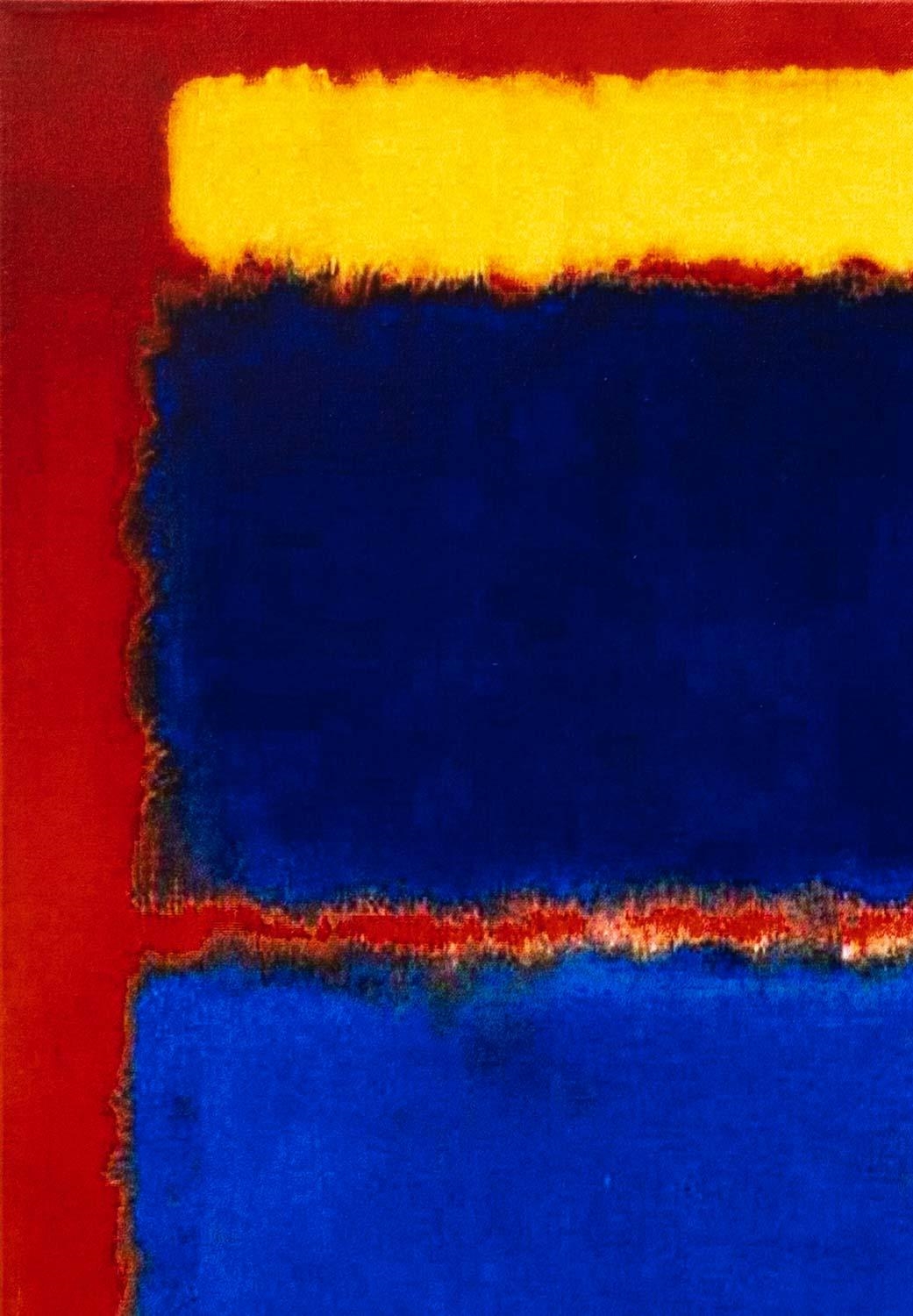 Mark Rothko | Blue on Blue with Yellow | MutualArt