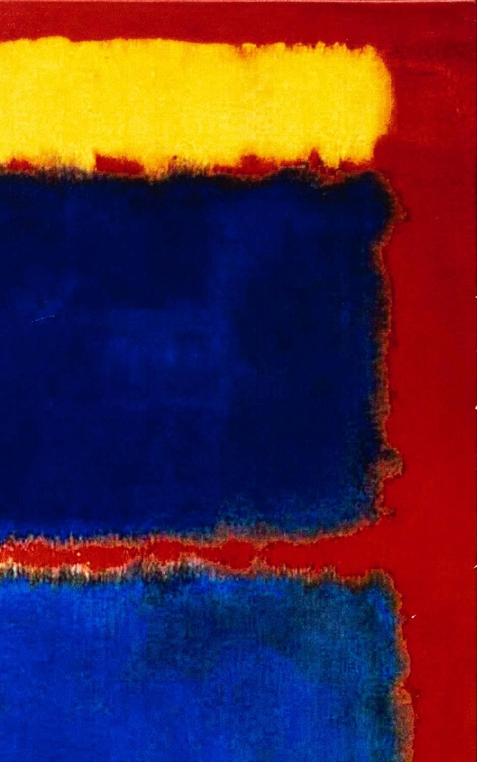 Mark Rothko | Blue on Blue with Yellow | MutualArt