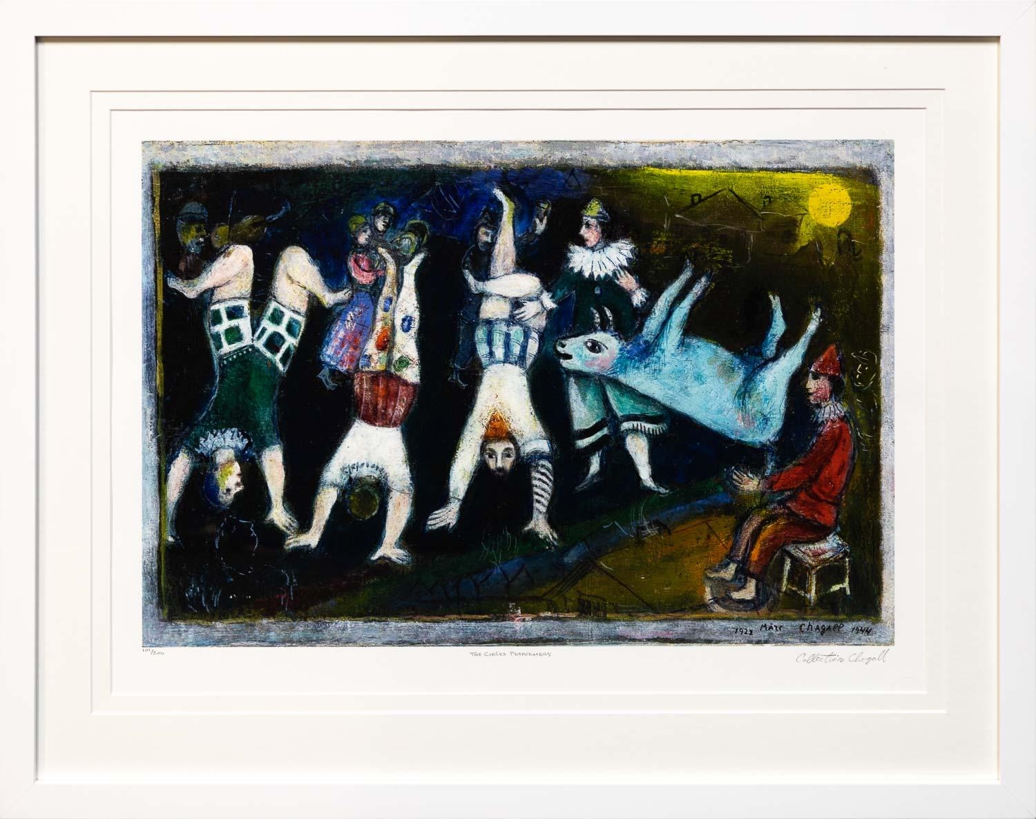 Marc Chagall | The Circus Performers | MutualArt
