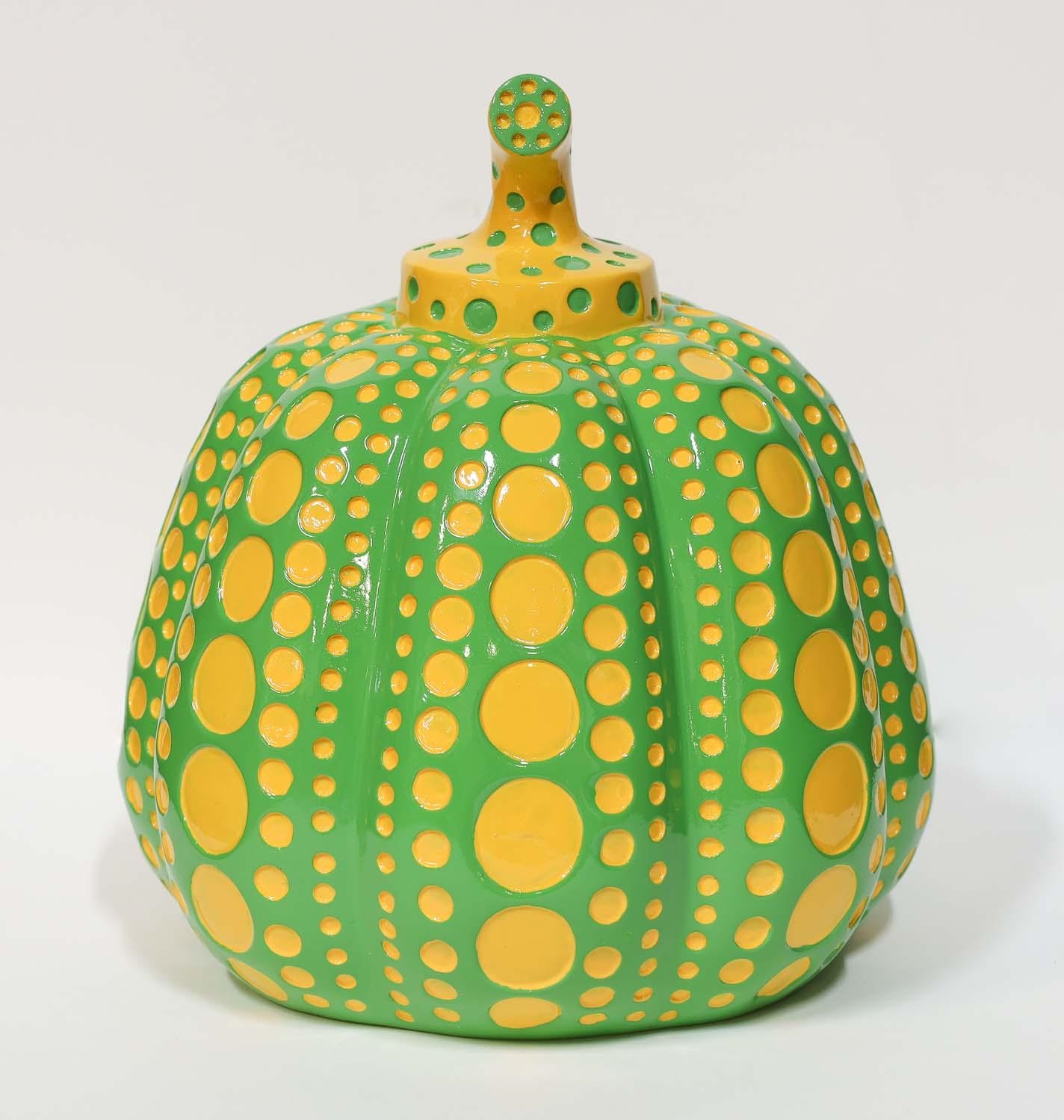 Yayoi Kusama | Green Pumpkin | MutualArt
