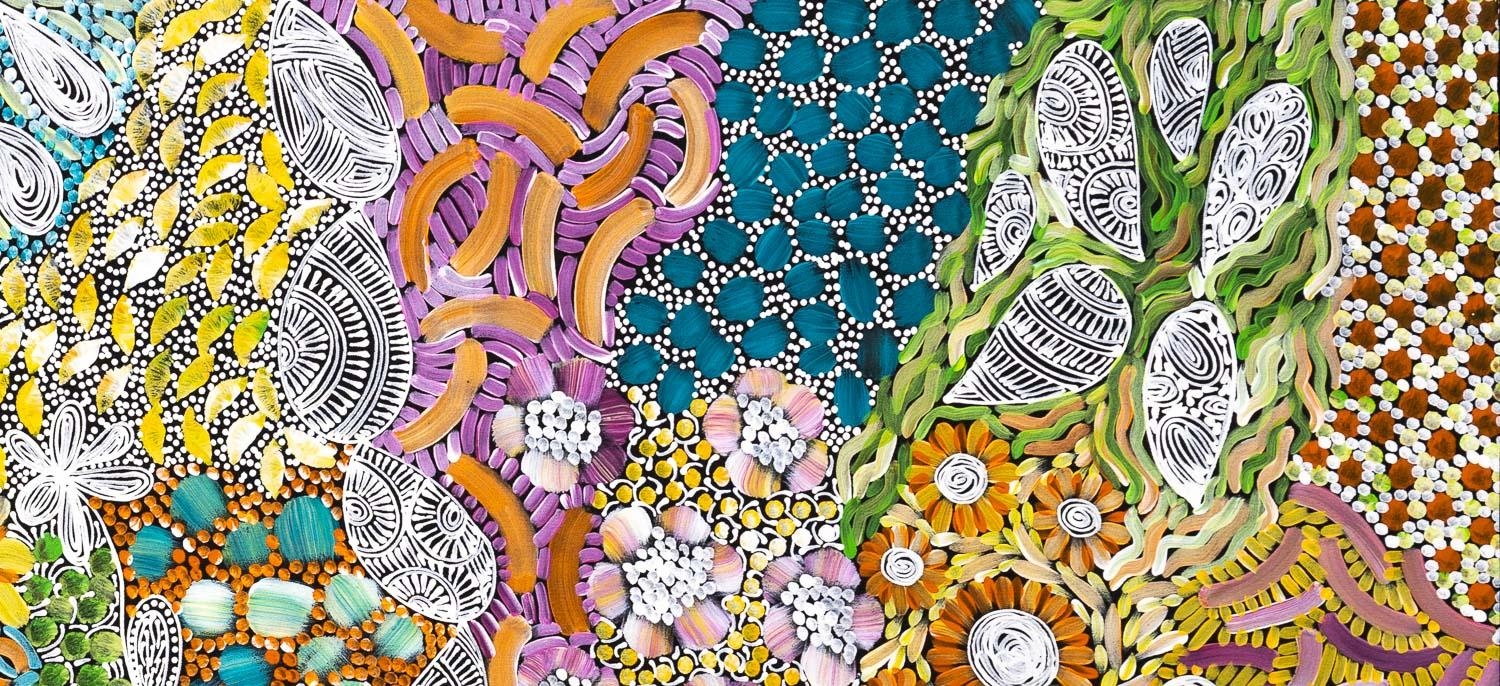 Jessie Bird Ngale | Alparra Seed Dreaming (2021) | MutualArt