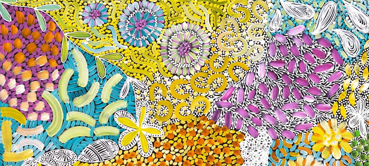 Jessie Bird Ngale | Alparra Seed Dreaming (2021) | MutualArt