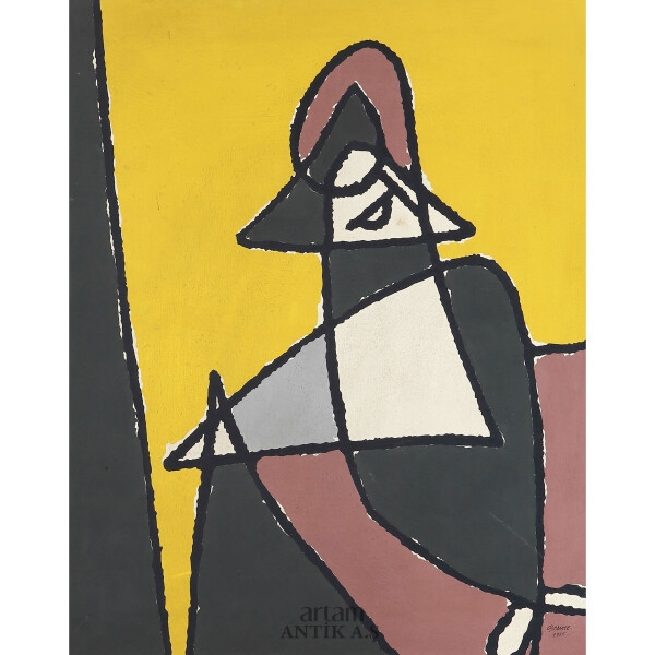 Sabri Berkel | Soyut (1955) | MutualArt