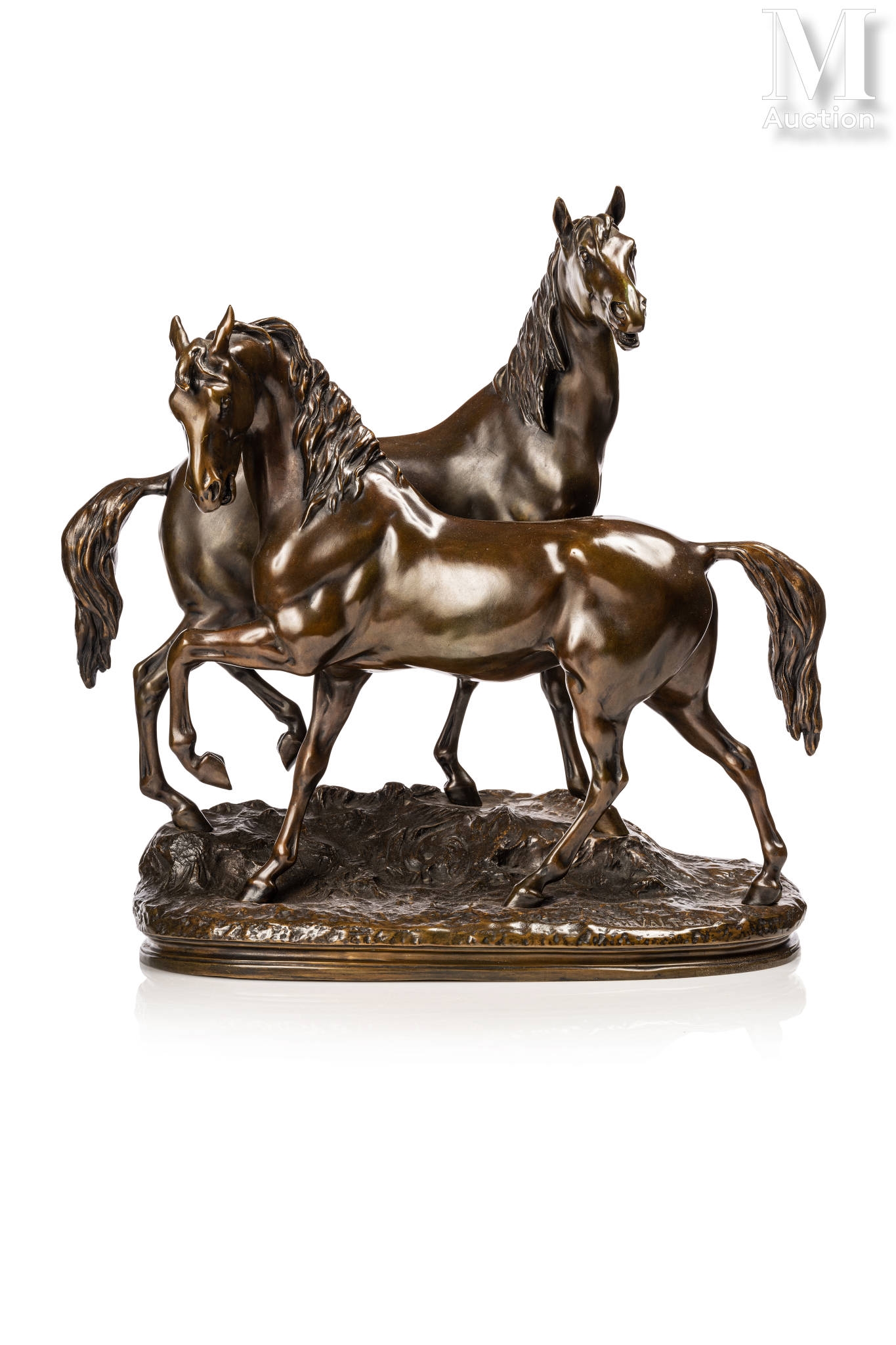 Charles Valton | L’accolade | MutualArt