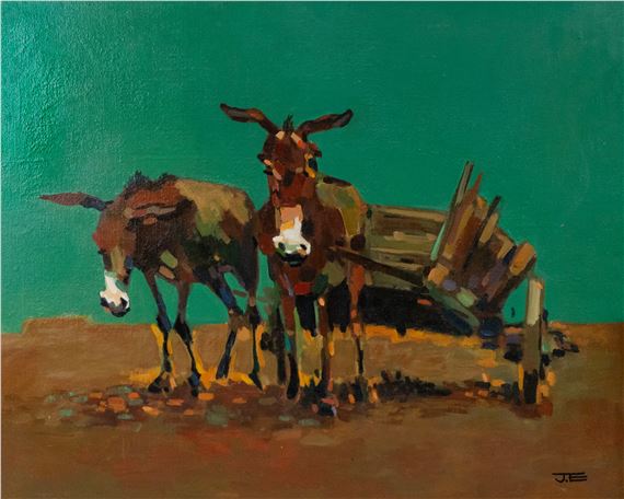 Eusebiu Josan | Donkeys | MutualArt