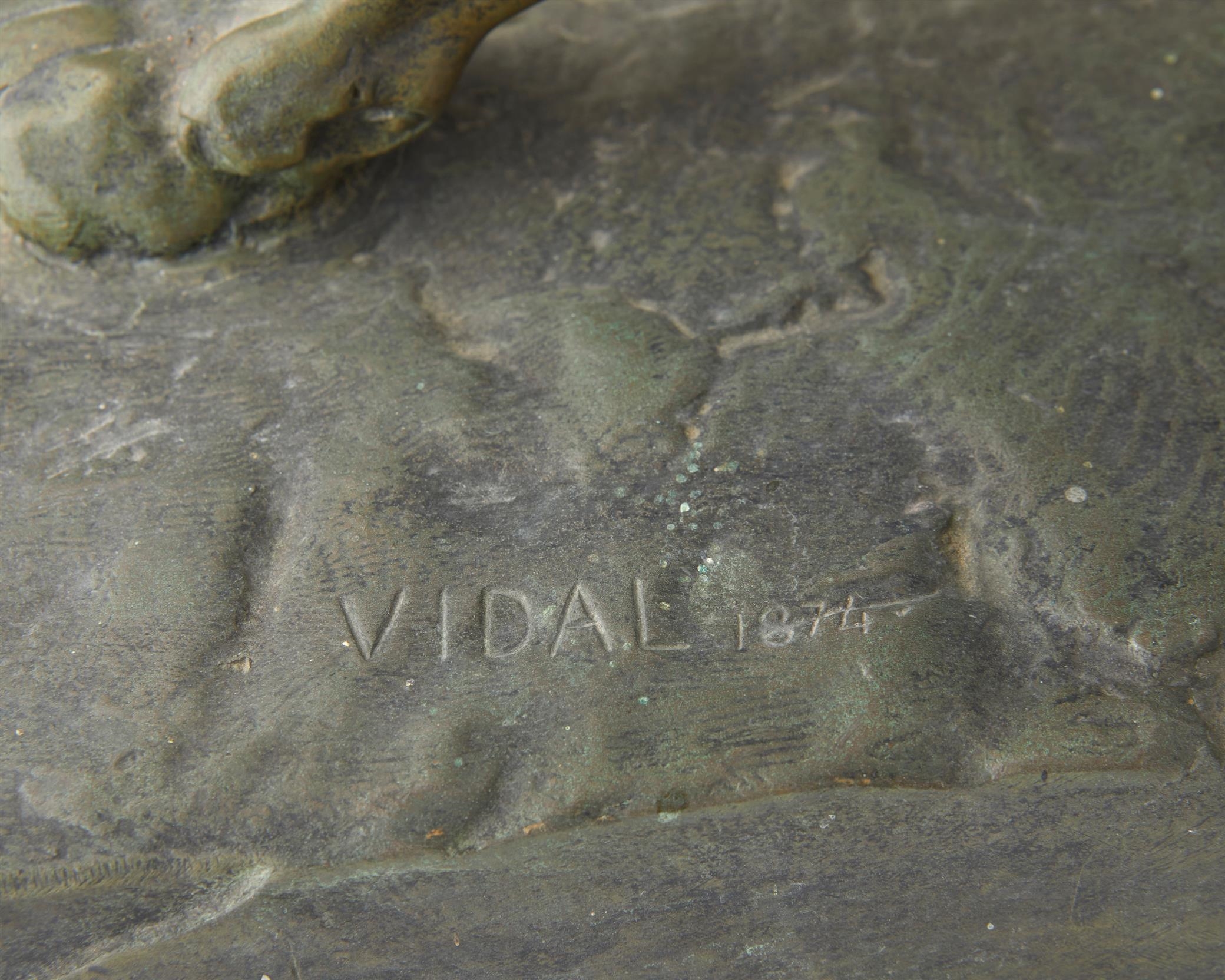 Louis Vidal | Lion (1874) | MutualArt