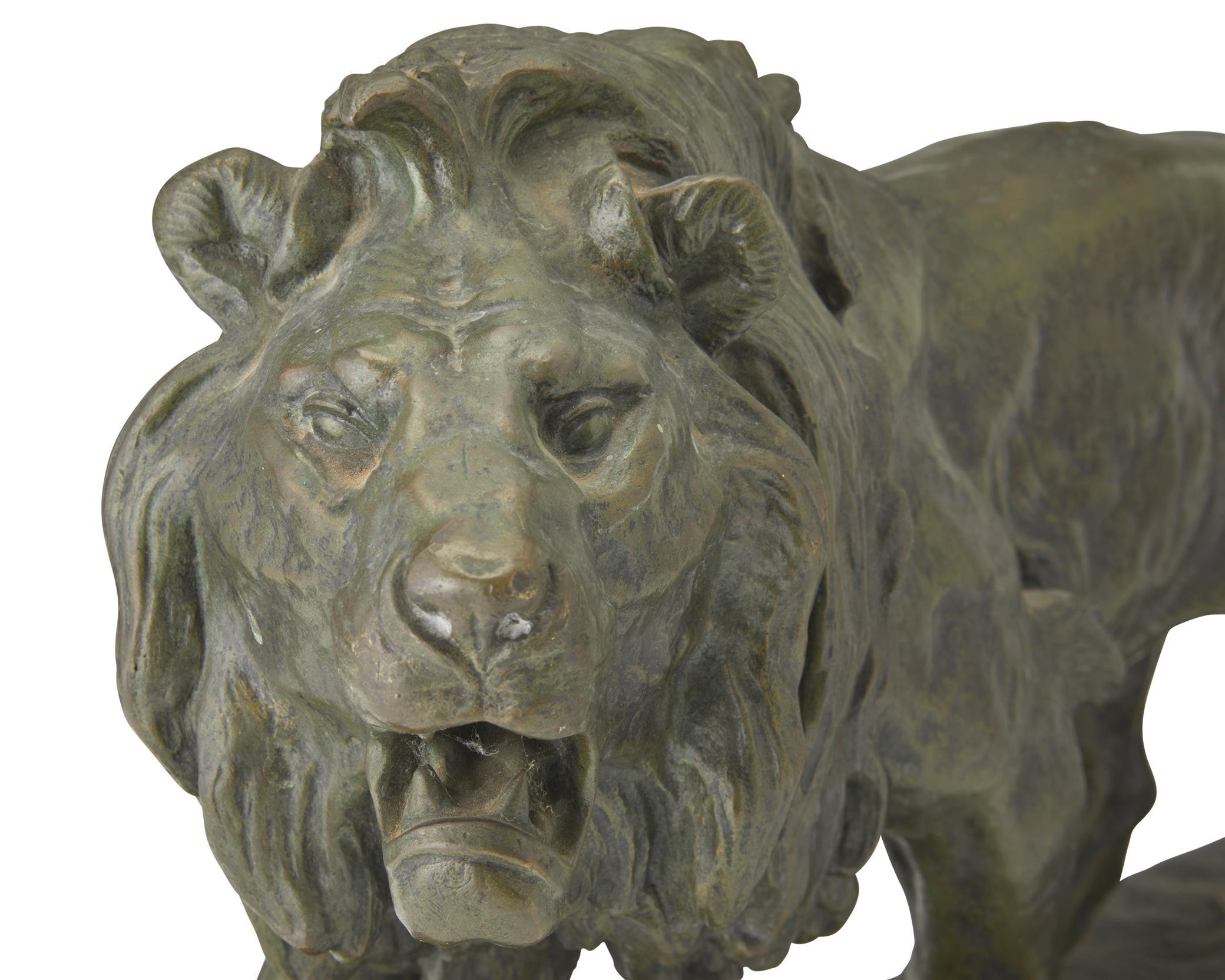 Louis Vidal | Lion (1874) | MutualArt