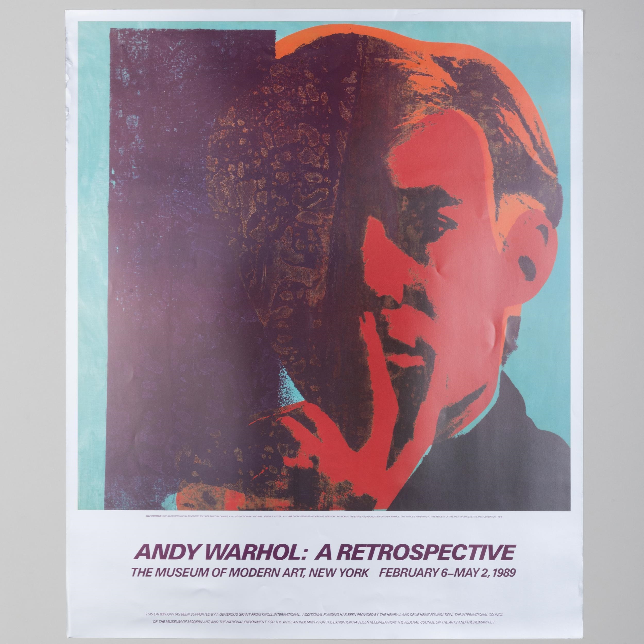 Andy Warhol | Group of Six Andy Warhol Posters | MutualArt