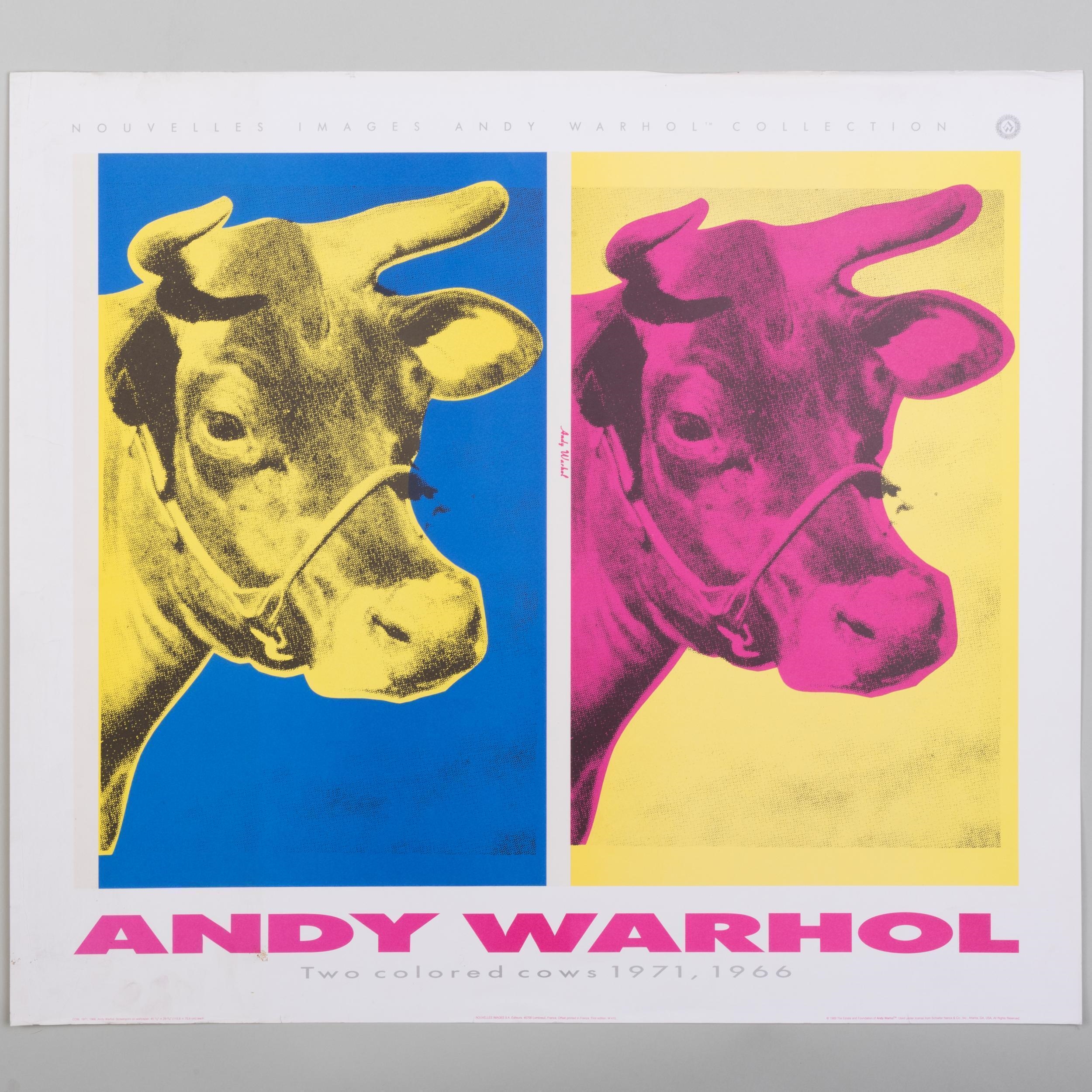 Andy Warhol | Group of Six Andy Warhol Posters | MutualArt
