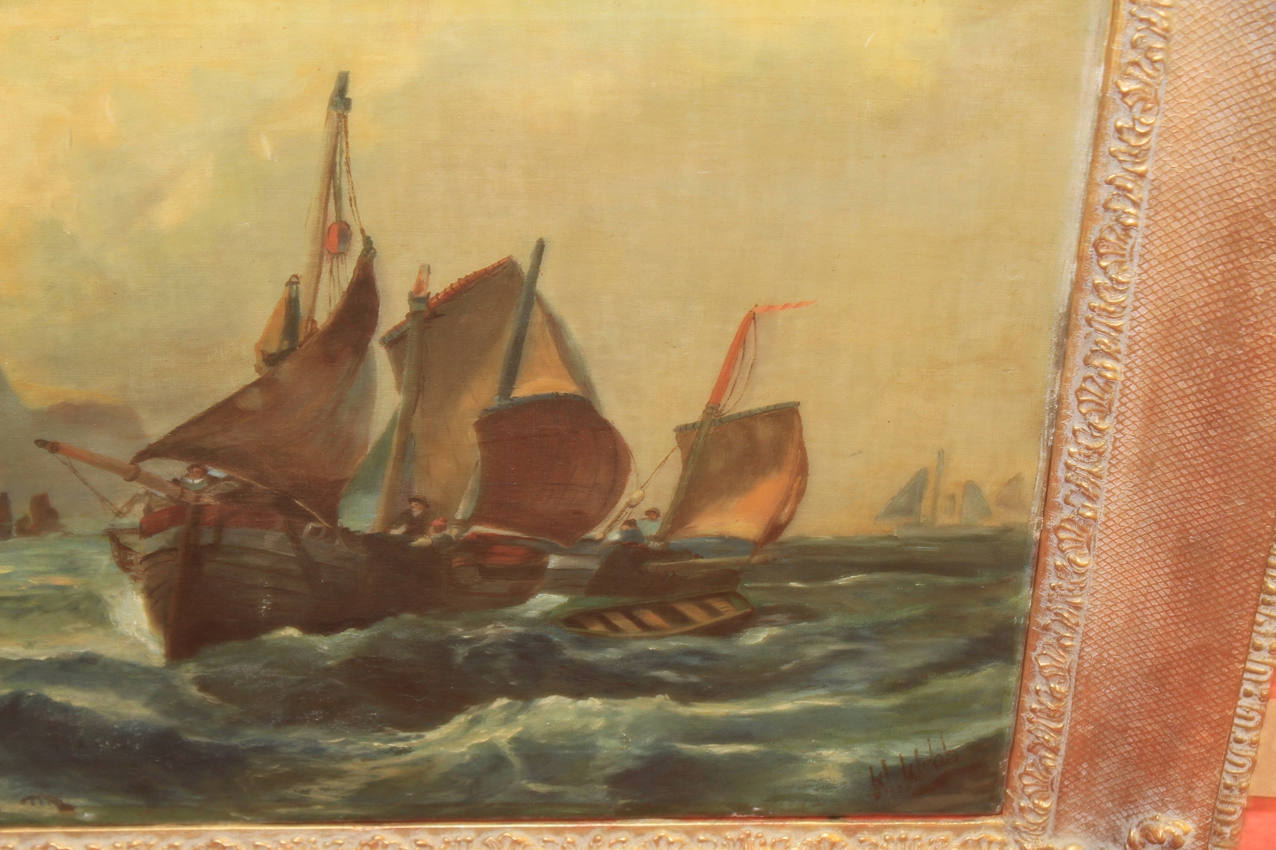 W. Webb | Fishing boats returning to harbour | MutualArt