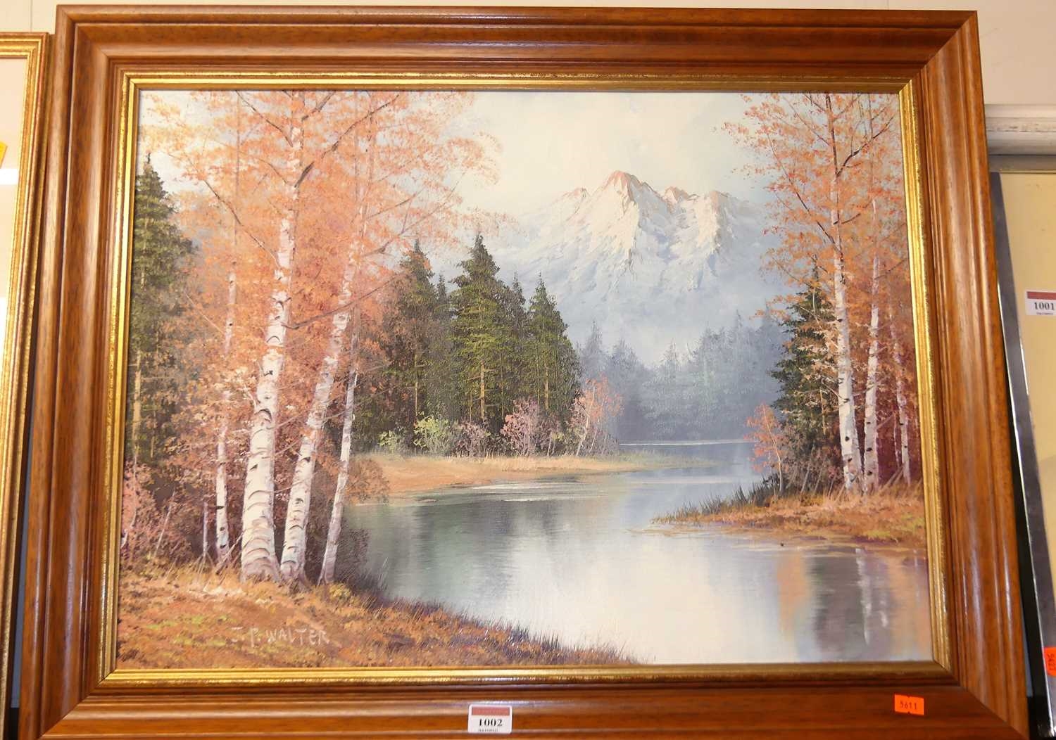 J. P. Walter | Alpine landscape | MutualArt