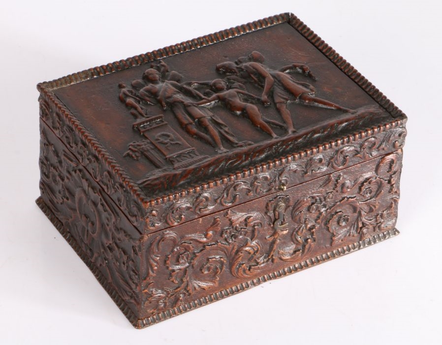 César Bagard | A late 18th century carved walnut box | MutualArt
