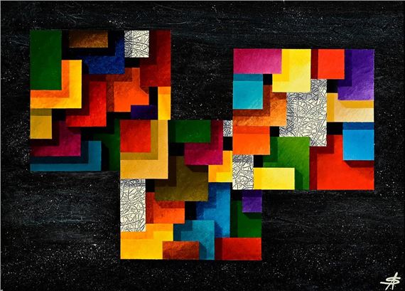 Alvin Sexton | Colouring the Void (2022) | MutualArt