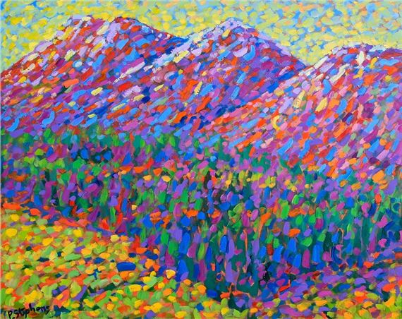 Paul Stephens | Summertime in the Alps | MutualArt