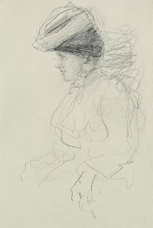 John Butler Yeats | Seated Lady | MutualArt