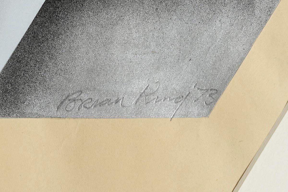 Brian King | Abstract Composition (1973) | MutualArt