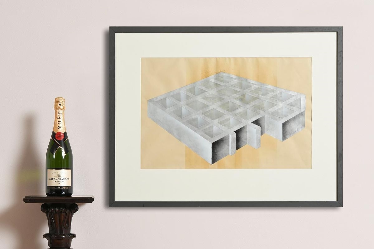 Brian King | Abstract Composition (1973) | MutualArt