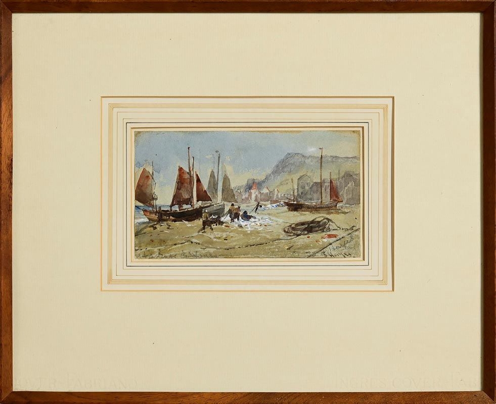 Edwin Hayes | Harbour at Hastings | MutualArt