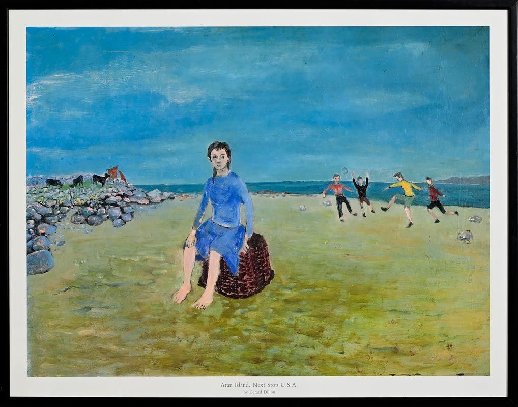 Gerard Dillon | Aran Island, Next stop U.S.A. | MutualArt