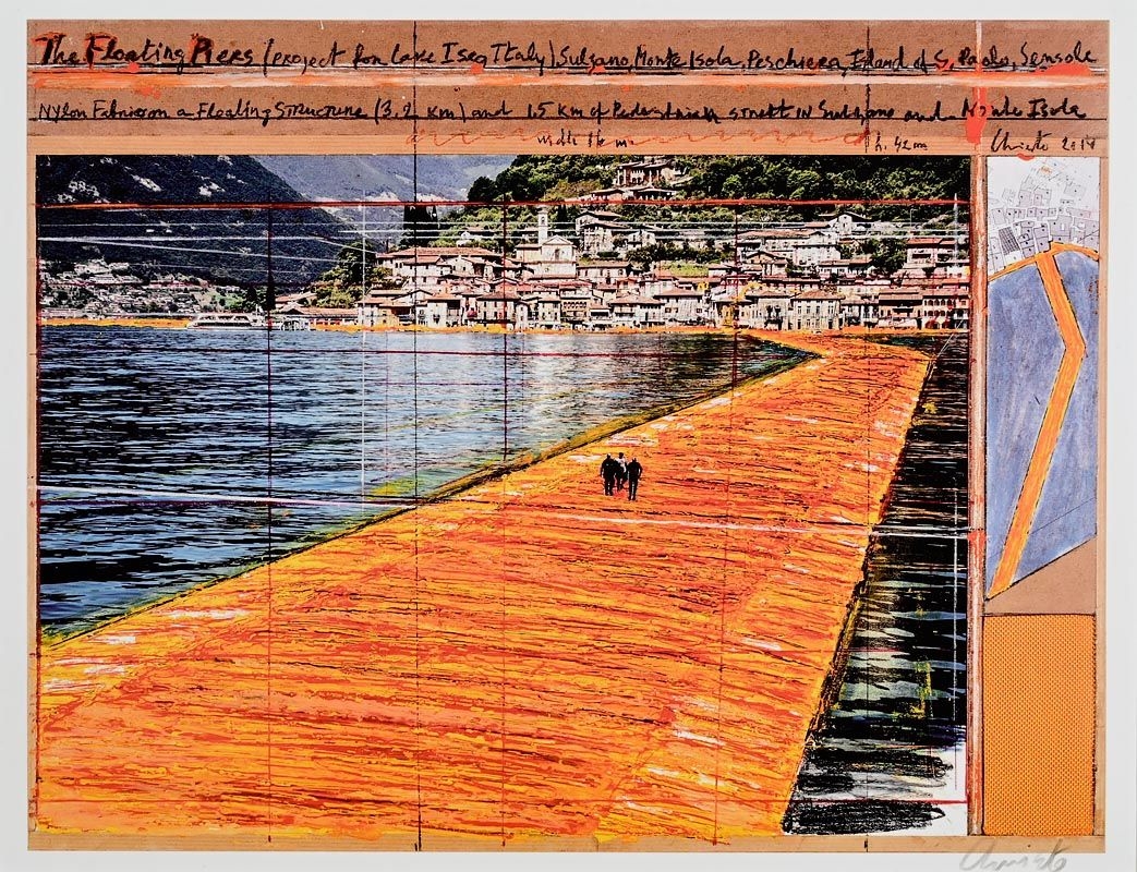 Christo | The Floating Piers | MutualArt