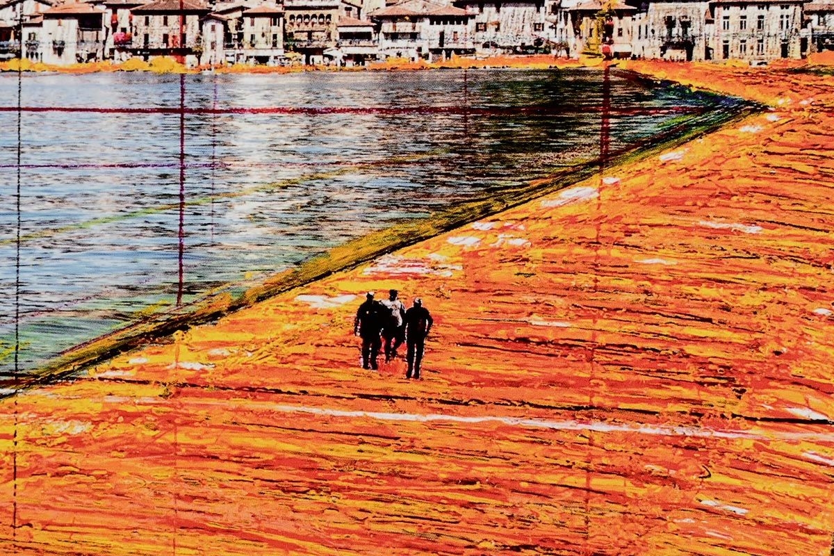Christo | The Floating Piers | MutualArt