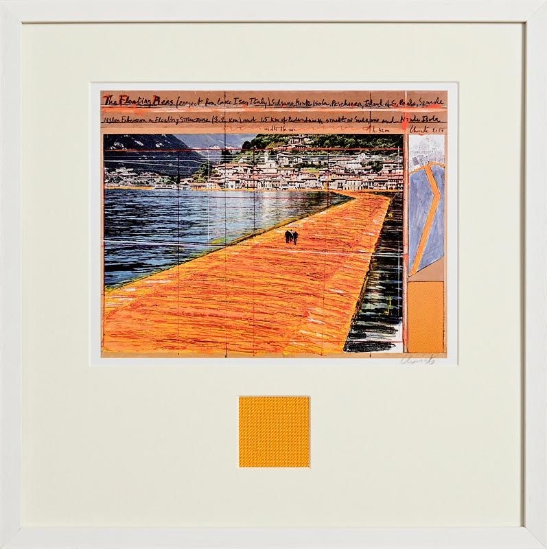 Christo | The Floating Piers | MutualArt