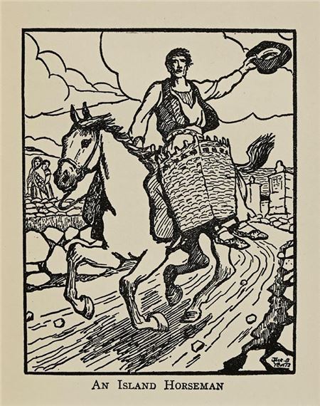 Jack B. Yeats | An Island Horseman | MutualArt