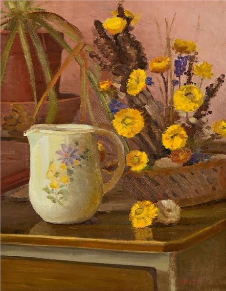 Therese McAllister | Still Life with Flowers (1979) | MutualArt