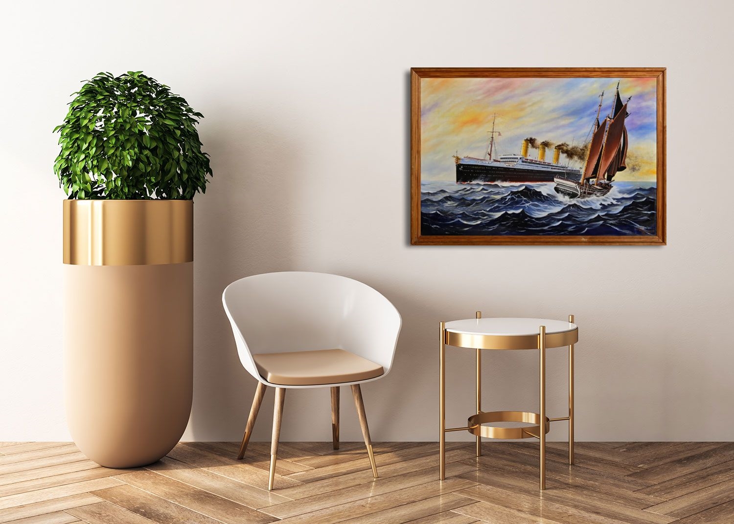 John Ginn | SS Imperator (1987) | MutualArt