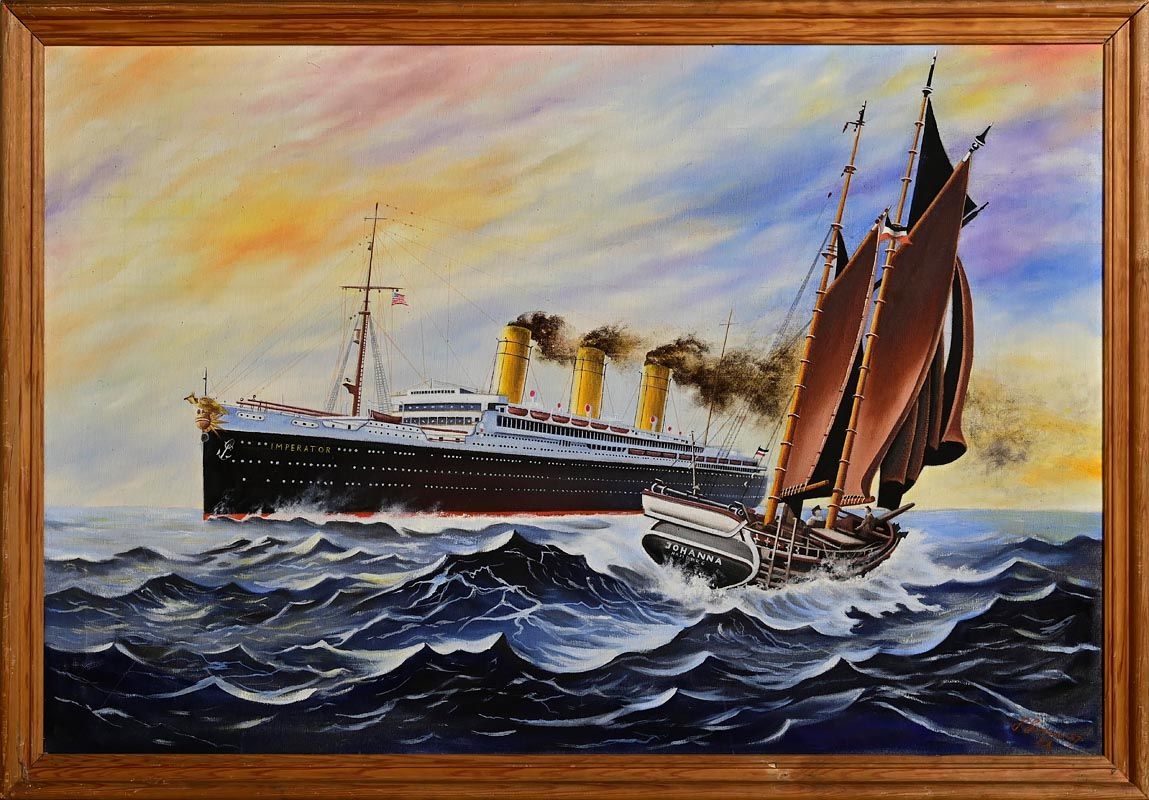 John Ginn | SS Imperator (1987) | MutualArt