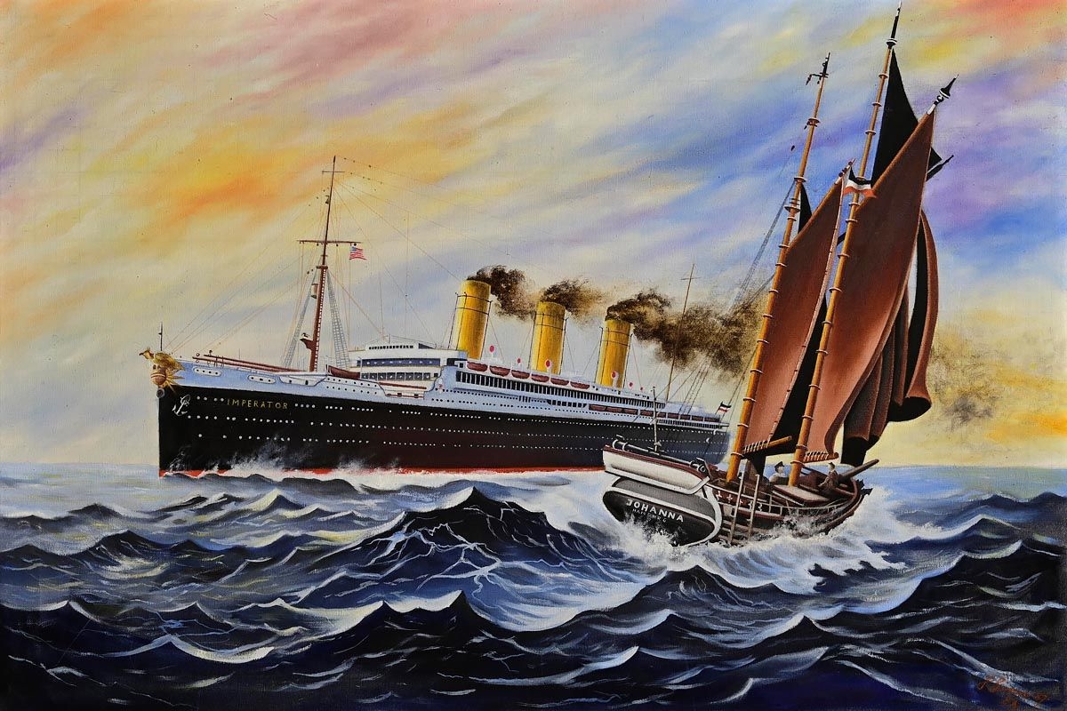 John Ginn | SS Imperator (1987) | MutualArt