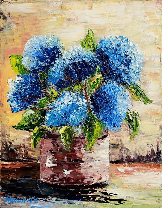 Sharon McCarthy | West Cork Hydrangeas | MutualArt