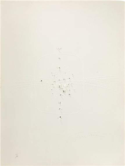 Lucio Fontana | Concetto spaziale (1954) | MutualArt