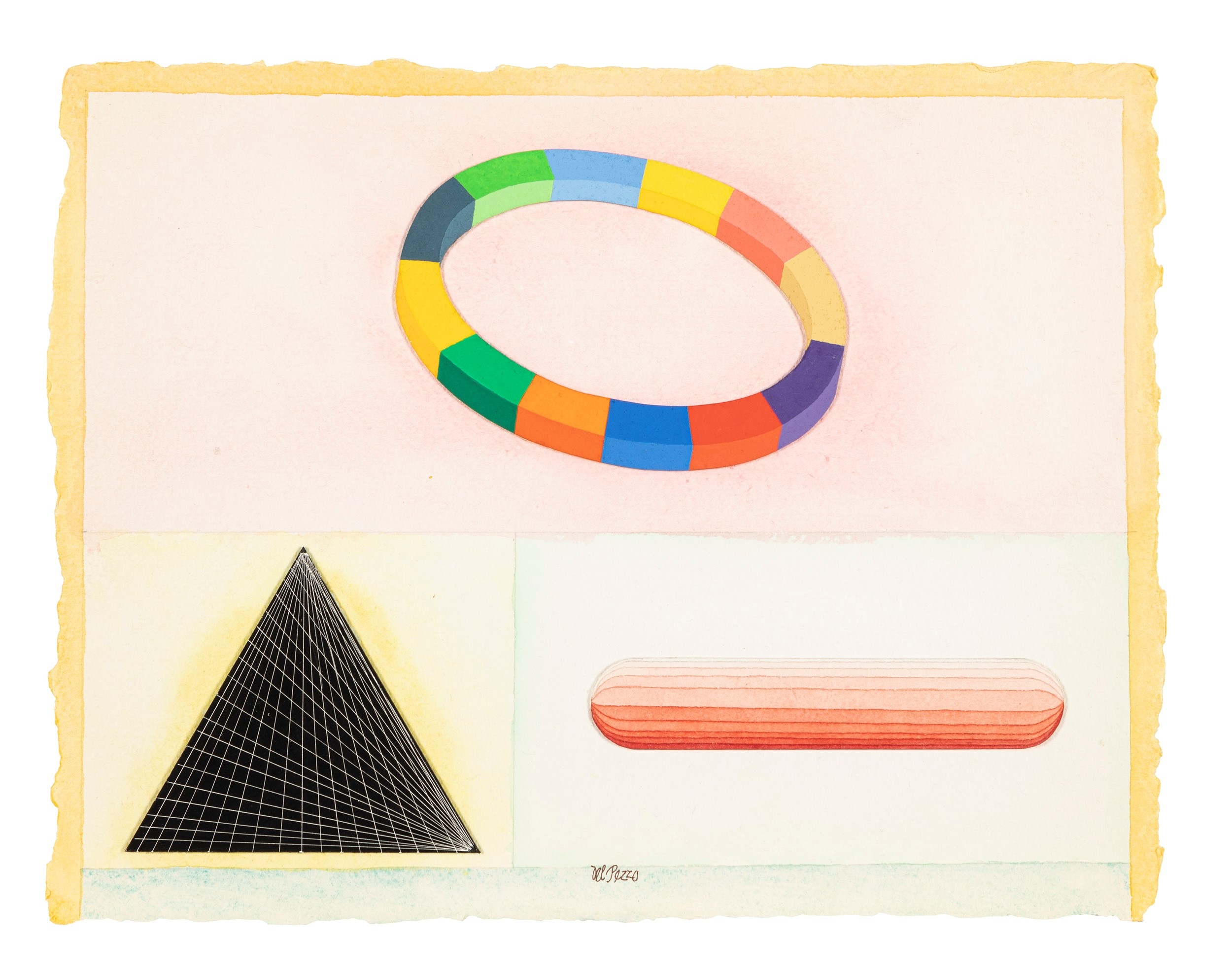 Lucio del Pezzo | Untitled | MutualArt