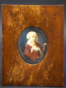 Louis-Gabriel Blanchet | Miniatur Porträit Bernard Forest de Bélidor ...