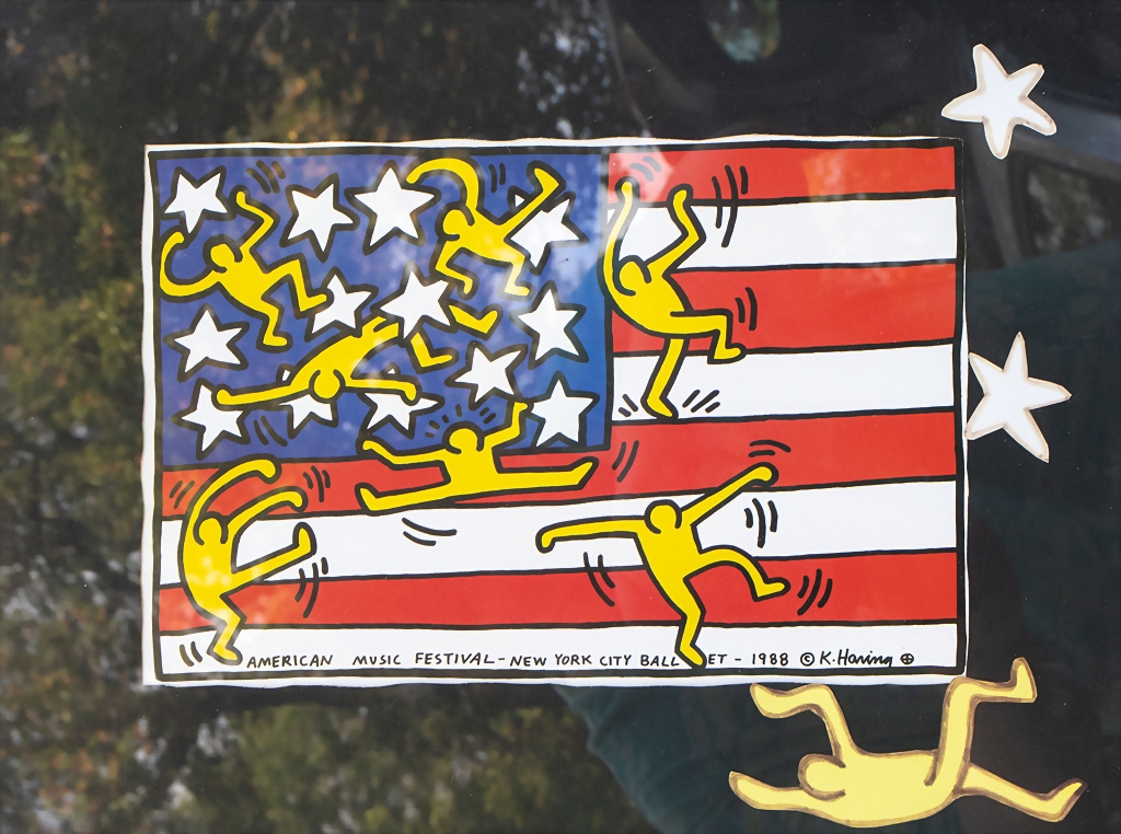 Keith Haring | American Music Festival - New York City Ballet (1988 ...