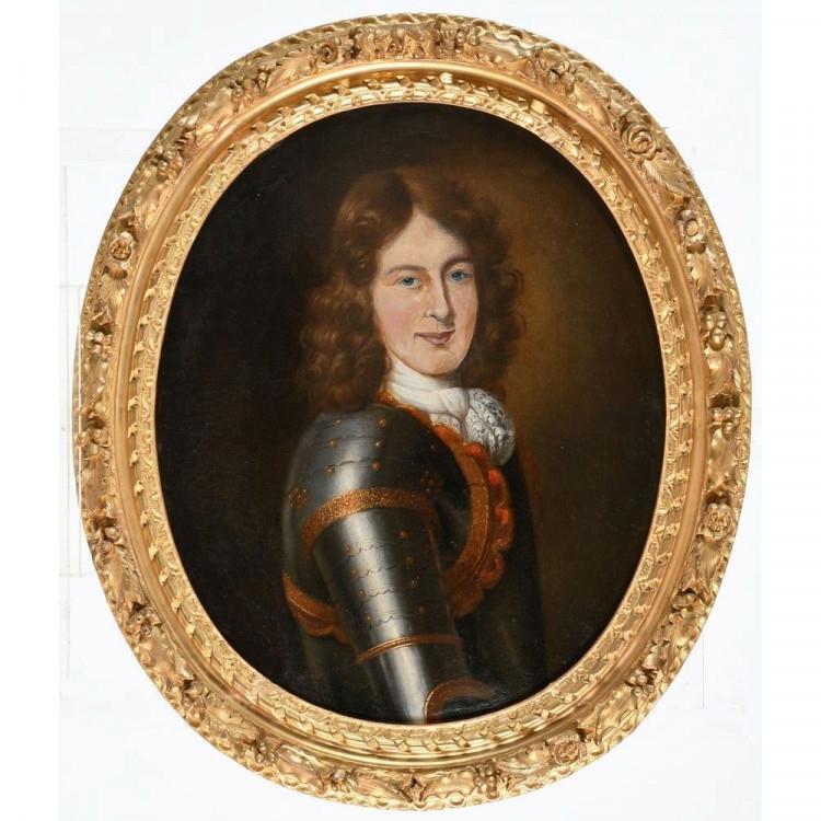 French School, 18th Century | Portrait d’aristocrate en armure | MutualArt