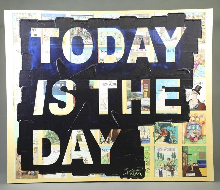 Peter Tunney | Peter Tunney, Today is the Day, mixed media. (2014 ...