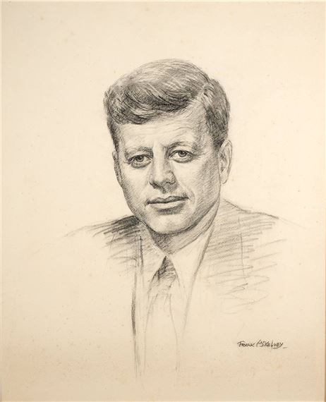 Frank McKelvey | PORTRAIT OF JOHN F. KENNEDY | MutualArt