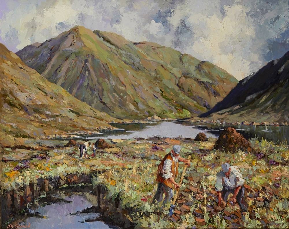 James S. Brohan | A DAY IN THE BOG | MutualArt